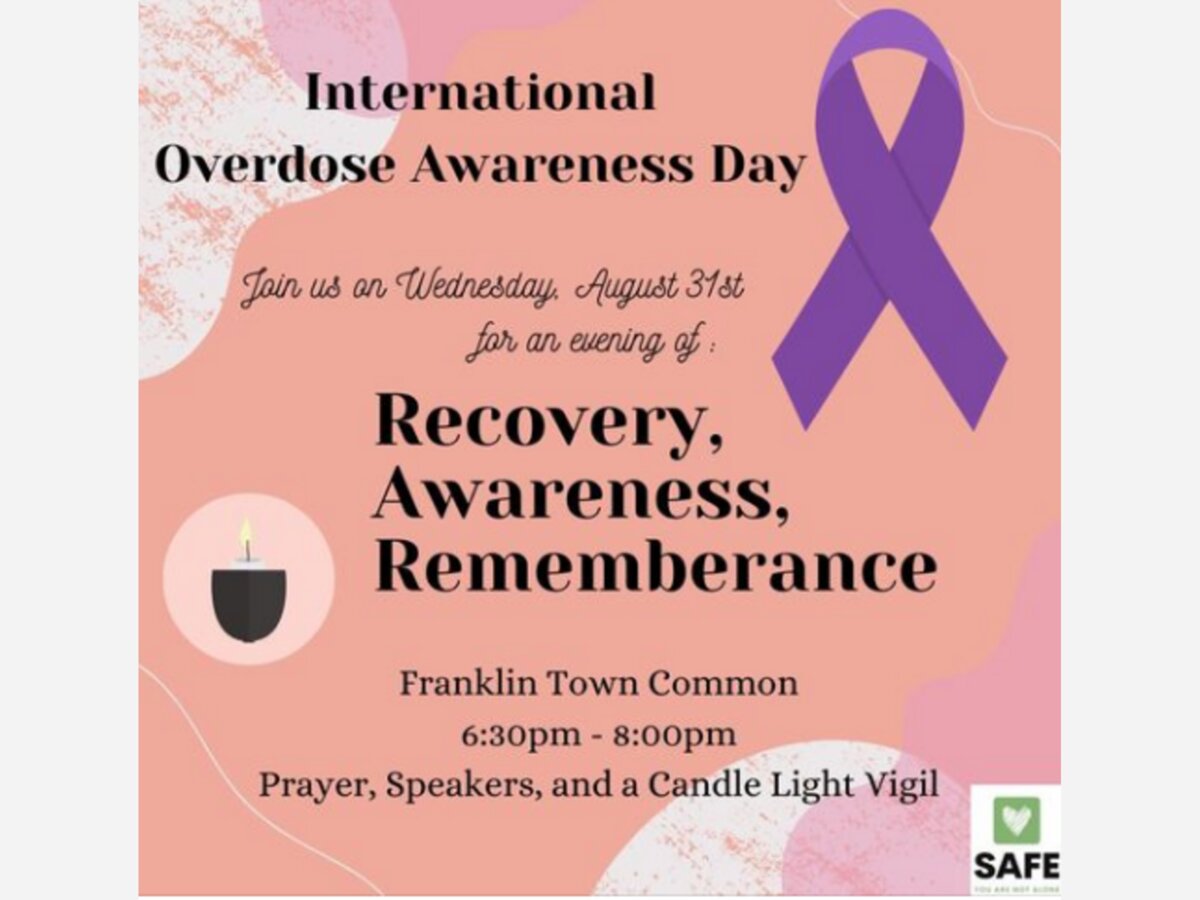 Recovery, Awareness, Remembrance Event Planned for Aug. 31 | Franklin ...