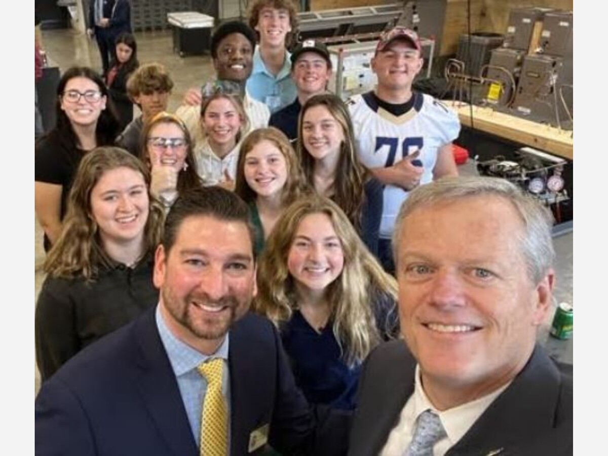 Governor Baker Visits Tri-County Regional Voc TechHigh School ...